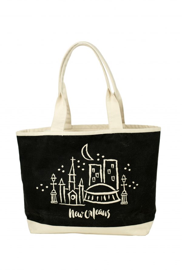 Tote Bag – New Orleans Creole Cottages – The Parish Line