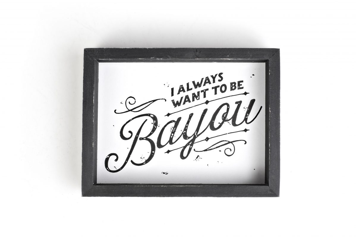 Box Sign – Laissez Les Bon Temps Rouler – The Parish Line