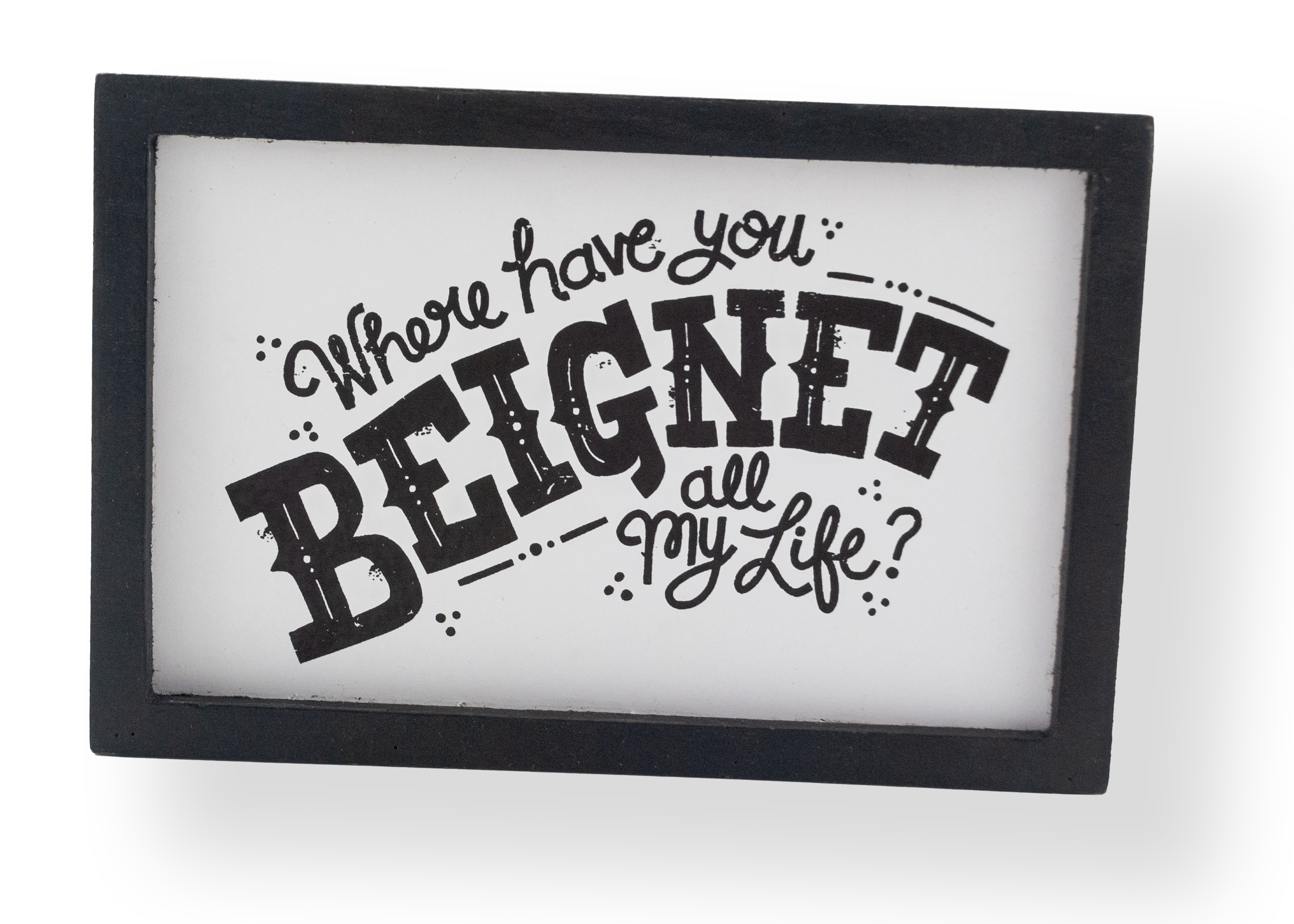 Box Sign – Beignet – The Parish Line