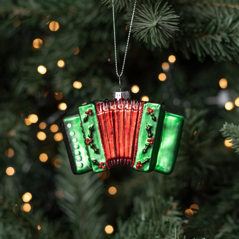 Joyeux Noel Glass Christmas Tree Ornament – The Parish Line